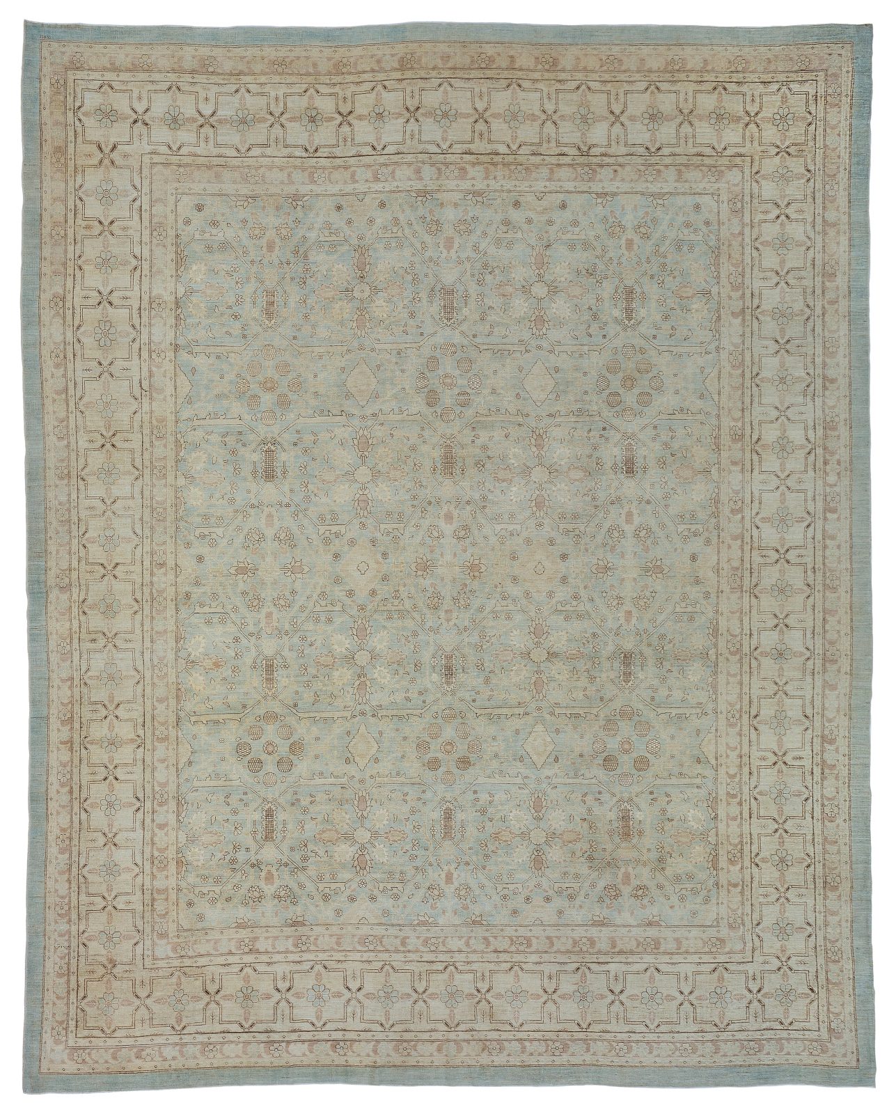 Vintage Samarkand carpet - Farnham Antique Carpets